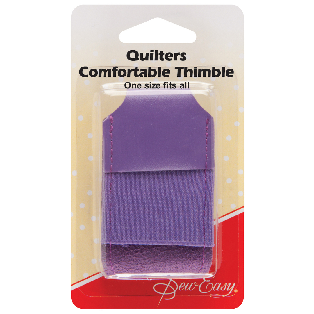 Thimbles: Sew Easy Quilter's Leather Thimble- One Size